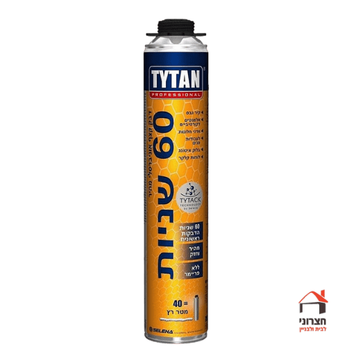 קצף להדבקה מהירה 60 שניותTYTAN - hetzroni.co.il